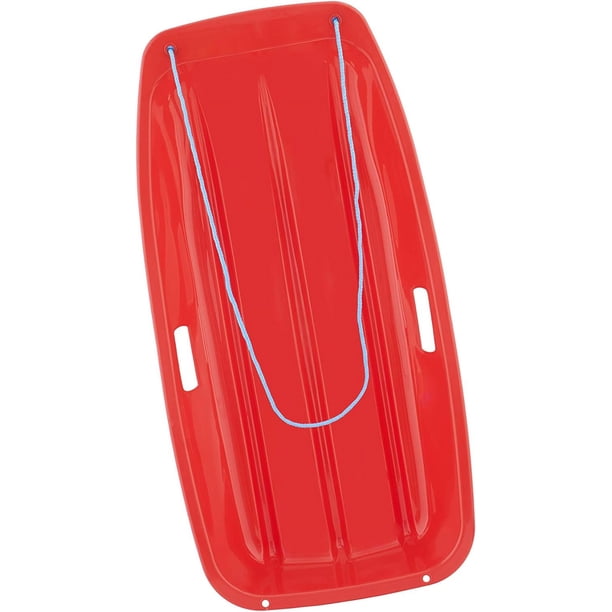 Superio Kids Toboggan Snow Sled, 35" long (Red) - Walmart.ca