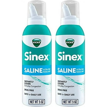 Mucinex® Sinus Sterile Saline Nasal Spray & Sinus Rinse, Non-Medicated ...