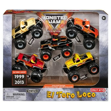 Monster Jam, 12-Pack 1:64 Scale Monster Truck Vehicles (Walmart ...