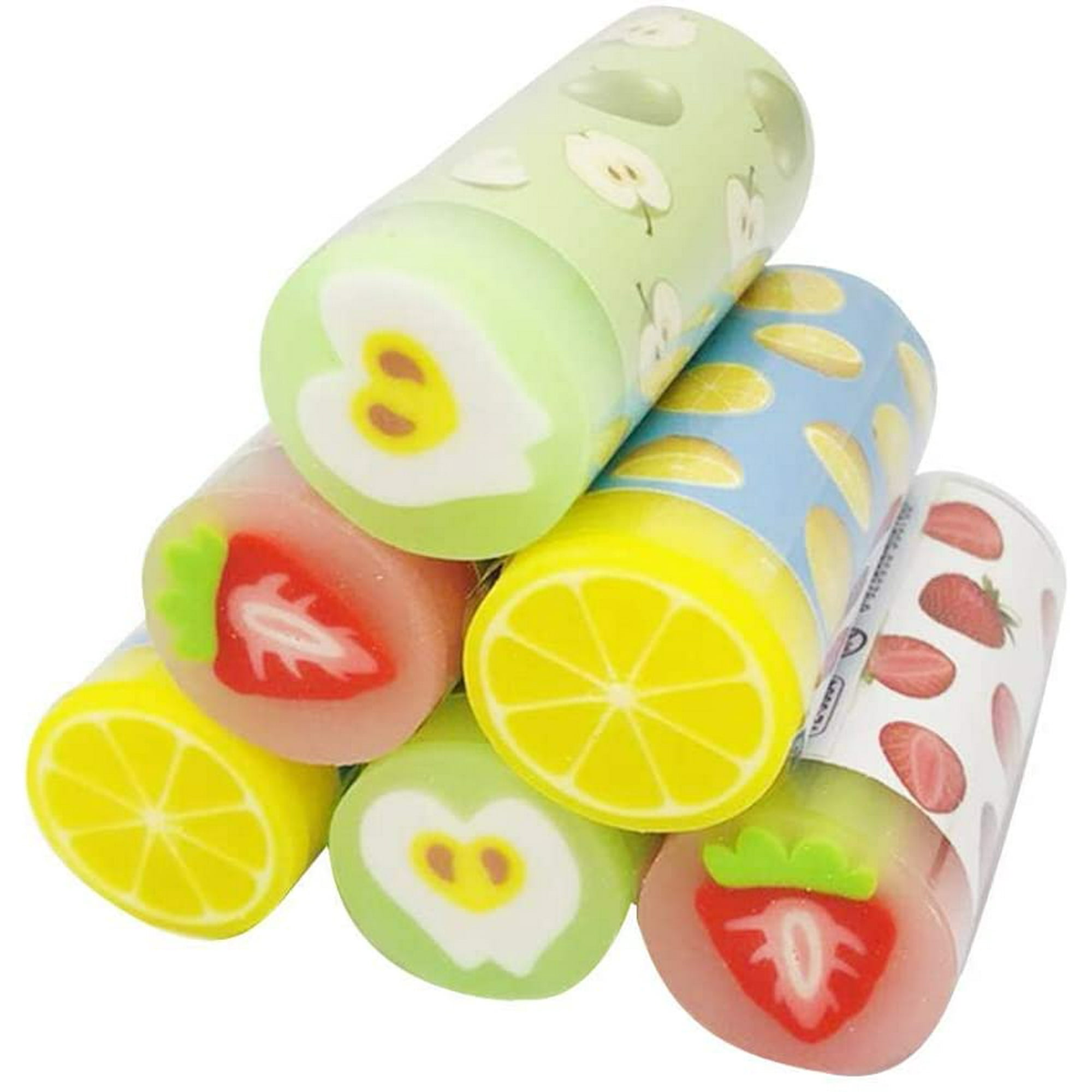 Click here for Damaie Fruit Pencil Erasers  6pack Cute Erasers Cy... prices