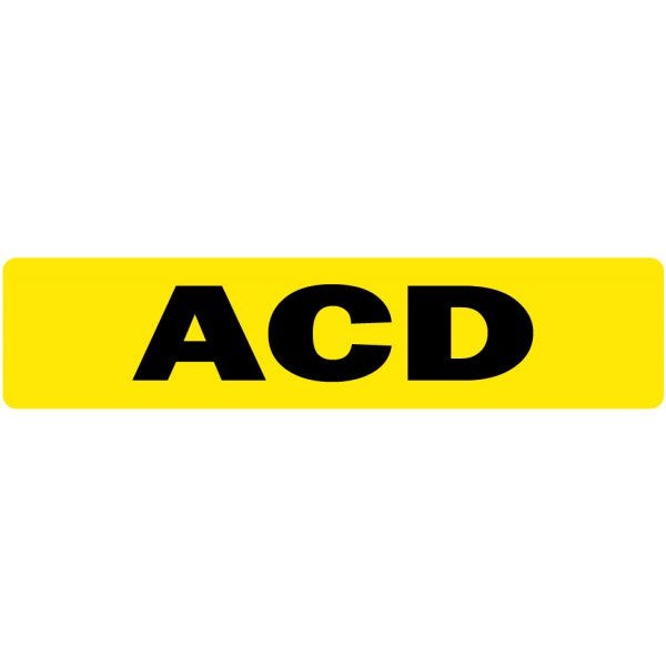 ACD Medical Labels Fluorescent - Walmart.com