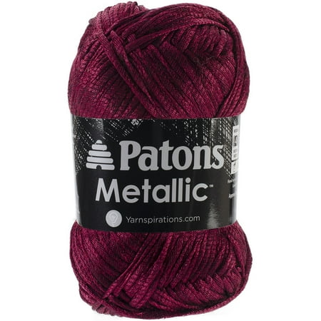 Patons Metallic Yarn-Wine | Walmart Canada