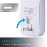 GE 4-in-1 Power Failure LED Night Light, Plug-in, Light Sensing ...