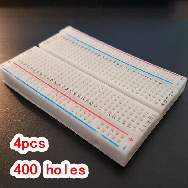 1/4pcs MB-102 solderless breadboard 400-hole stackable electronic ...