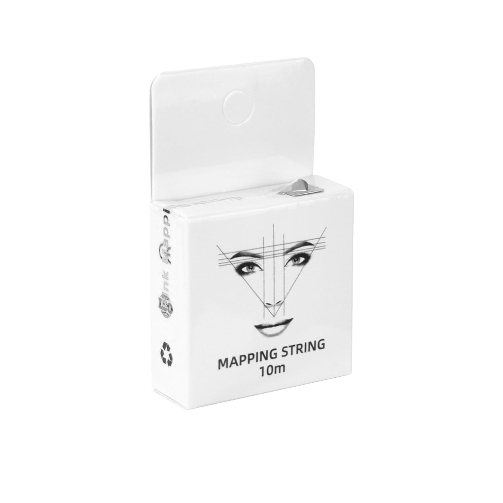 TureClos 10m Microblading Pre-Inked Mapping String White Pink Black ...