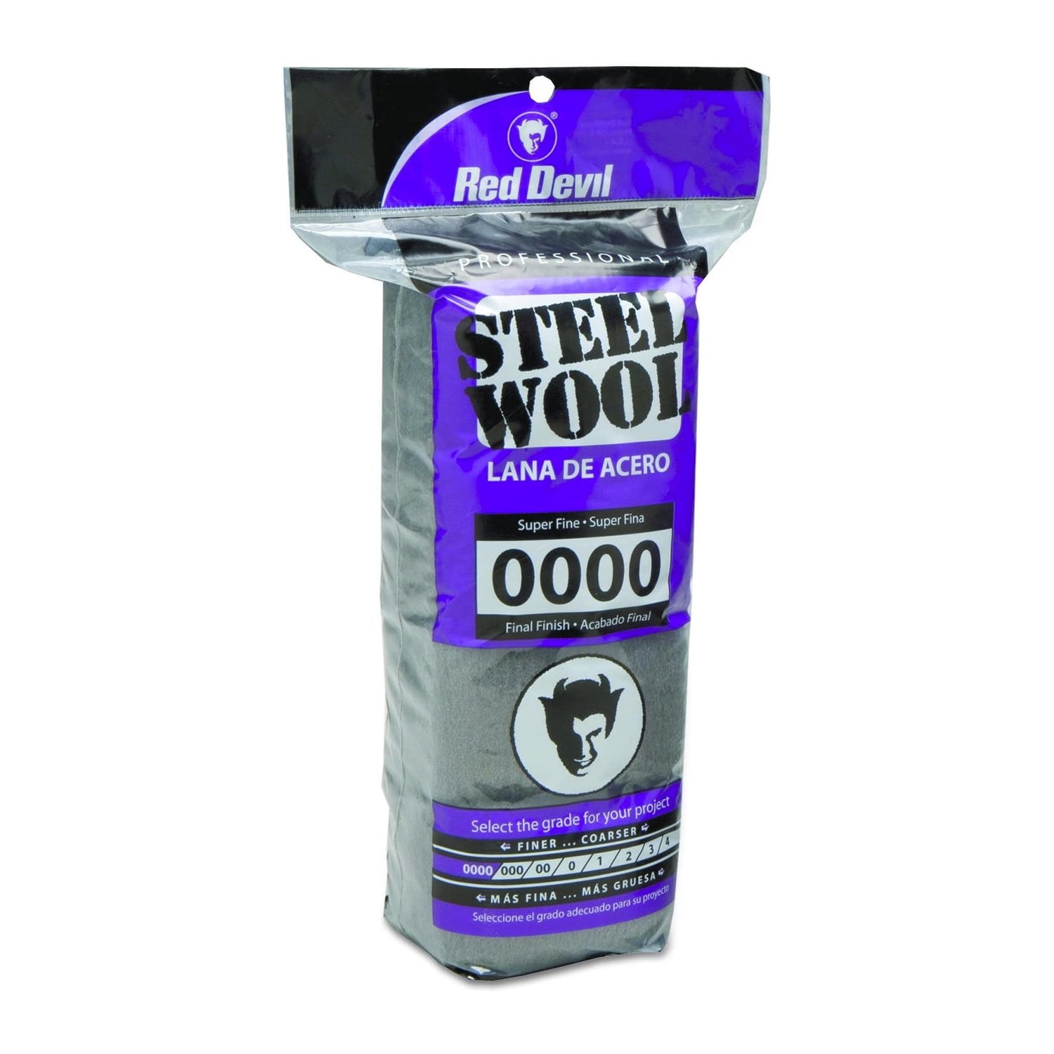 Lana de Acero Super Fina #0000 16 Unidades Red Devil 310 | Bodega ...