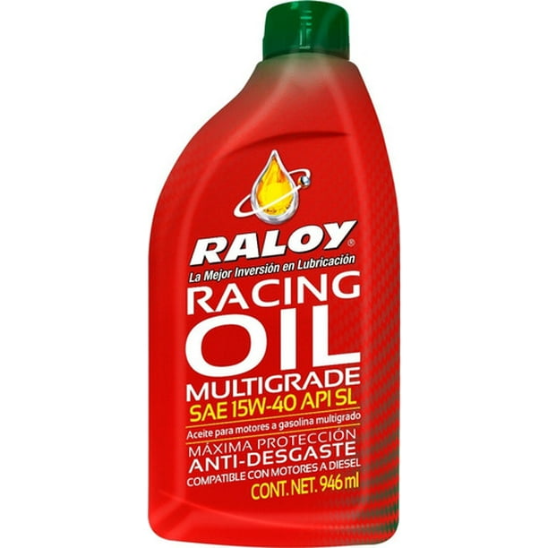 Aceite Raloy 15w40 Multigrado Racing 12 Litros Raloy Aceite Raloy 15w40 ...