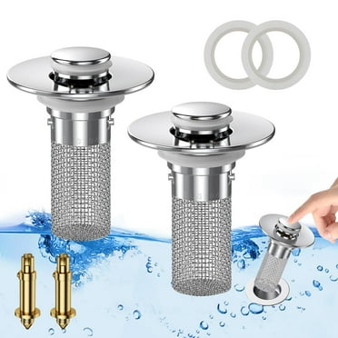 Rubber Seal Washer Gasket Basket Strainer Set - Kitchen Sink ...