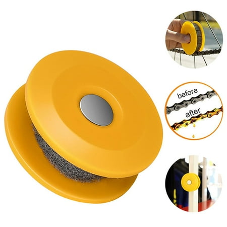 Maoww Bike Chain Oiler Roller Lubricator Bike Chain Gear Oiler Lube ...