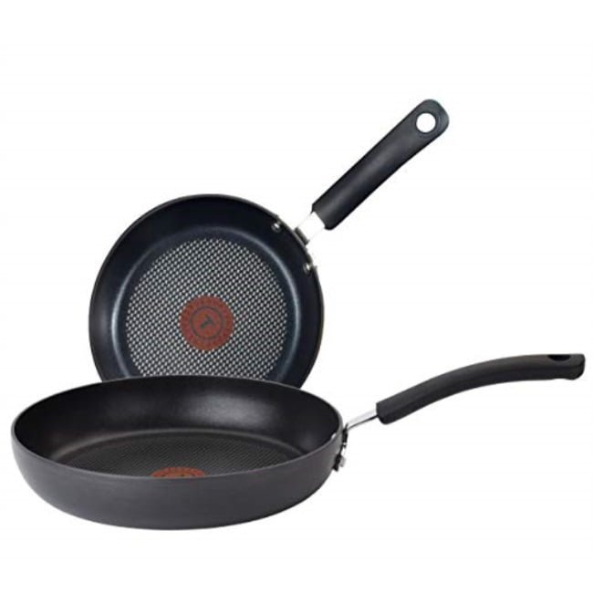 T Fal Ultimate Hard Anodized 2 Piece Scratch Resistant Titanium
