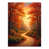Diamond Art Kit for Adults, Autumn Harvest Rustic Decor Scene Diamond ...