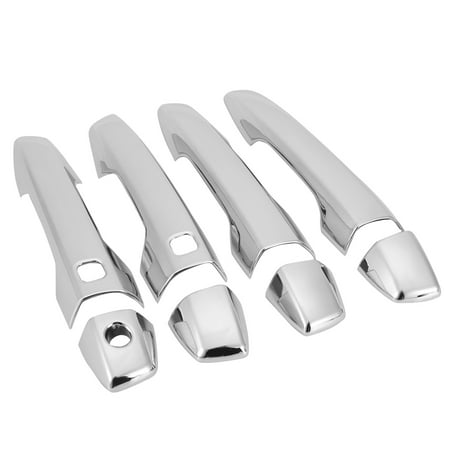 Exterior Door Handle Trim,8Pcs Car Exterior Side Side Door Handle Cover ...