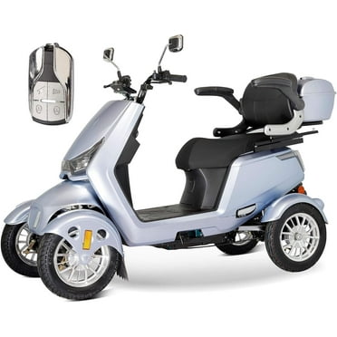 SmartScoot Lightweight Folding Mobility Scooter with Lithium Battery ...