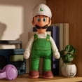 Super Mario Galaxy Movie Luigi Posable Plush Figure - Walmart.com