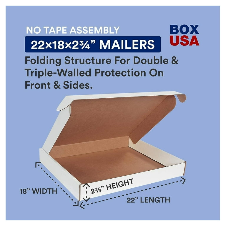 Shipping Boxes Medium Multi-Depth Boxes For Packing, Shipping, Moving ...