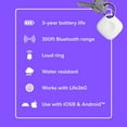 Life360 Tile Mate (2024) tracker Bluetooth, compatible avec iOS et ...