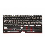 Boxo USA Heavy Duty 185pcs Metric & SAE Tool Set with 3 Drawers Carry ...