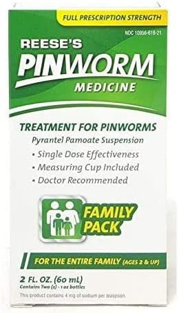 REESE'S PINWORM Medicine Liquid for Entire Family, Full Prescription ...