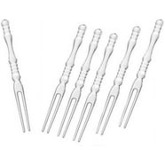 Gold Disposable Plastic Mini Forks 24 Count by Way to Celebrate ...