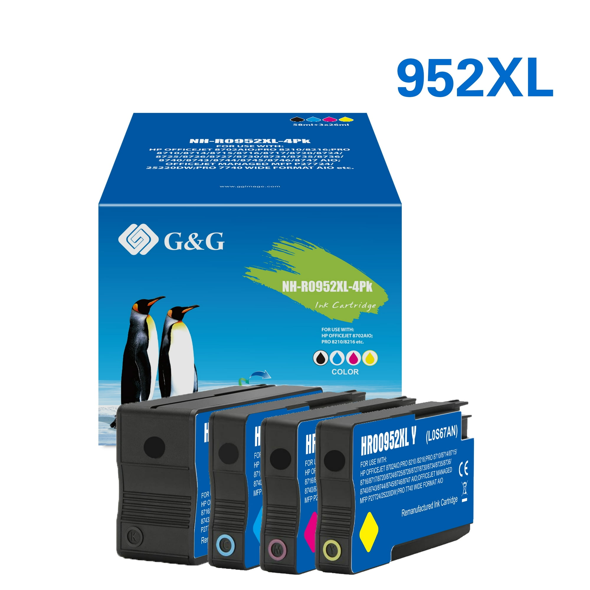 Click here for G & g 952xl 952 Xl Ink Cartridge Used For Officeje... prices