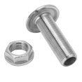 Marine Thru Hull Fitting Connector 3/8inch 316 Stainless Steel Water ...