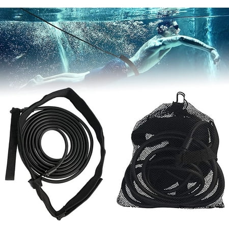 TILIYHELLO Resistance Swimming Elastic 4M Adjustable Swimming Elastic ...