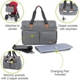 RUVALINO Diaper Bag Tote, Hospital Bag Large Travel Weekender Diaper ...
