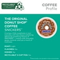 The Original Donut Shop Snickers Flavored K Cup Coffee Pods 24 Count