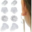 800 Pcs Silicone Earring Backs - Soft, Durable & Hypo-allergenic Rubber ...