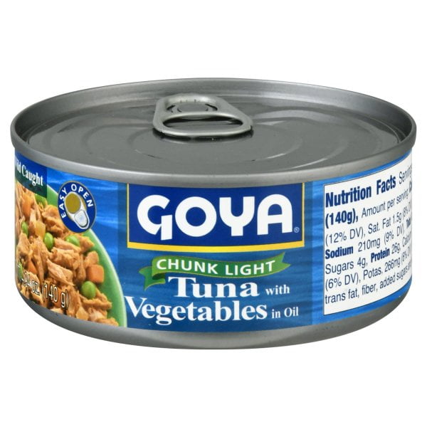 Goya Goya Tuna with Vegetables, 5.82 oz - Walmart.com