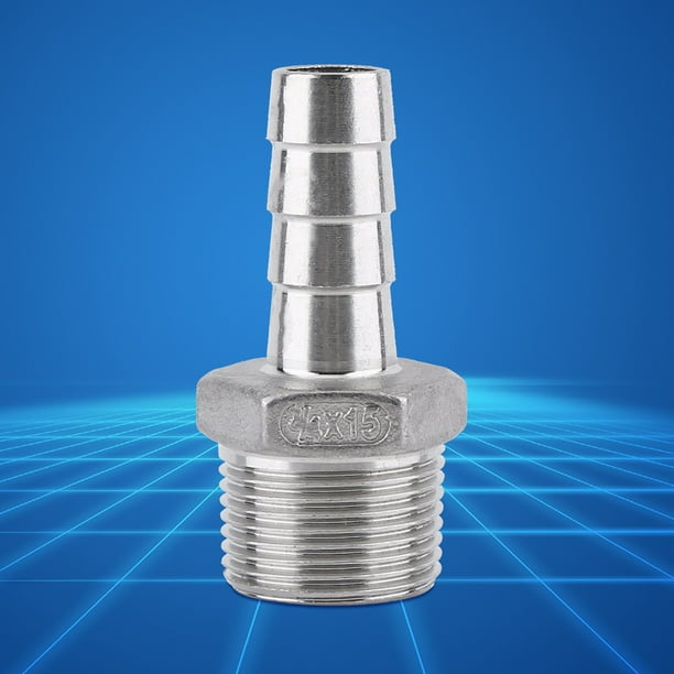 Barb Adapter, Thread Pipe Hose Tail Adaptor, Simple Structure SS304 ...