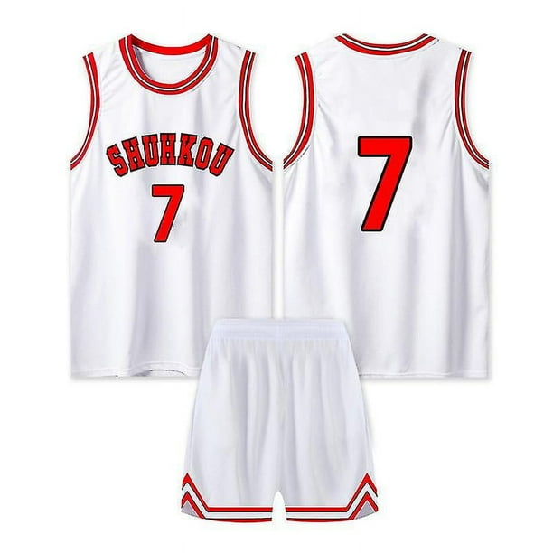 Slam Dunk Cosplay Kaede Rukawa Sakuragi Hanamichi Cosplay Costume ...