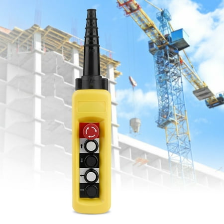 With Emergency Stop XAC-A4713 Crane Hoist Control, Hoist Lift Controller, For Hoist Single-hook ...