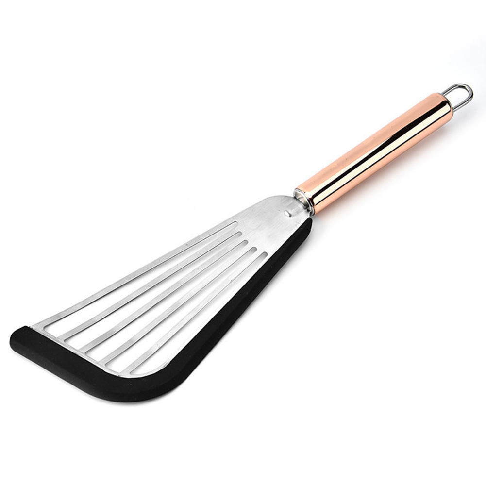 Slotted Easy Clean Fish Spatula Steak Stainless Steel Flipping Soft ...