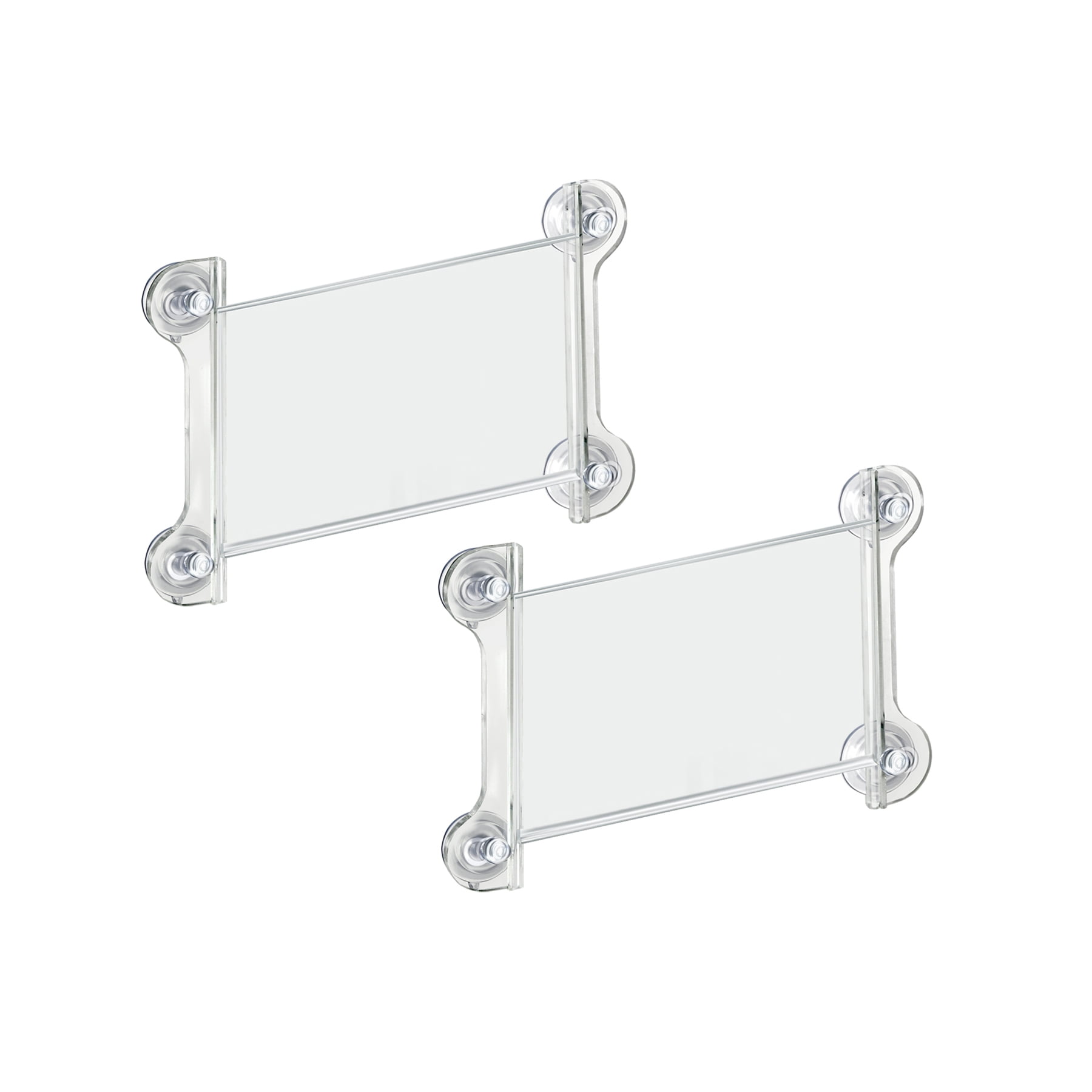Azar Displays 106627 Clear Acrylic Window/Door Sign Holder Frame with ...