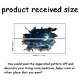 1 Set Translucent PVC Self Adhesive Wall Stickers Waterproof Building ...