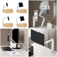 Aluminum Alloy Adjustable Foldable Tablets Stand with Clamp Base 4 ...