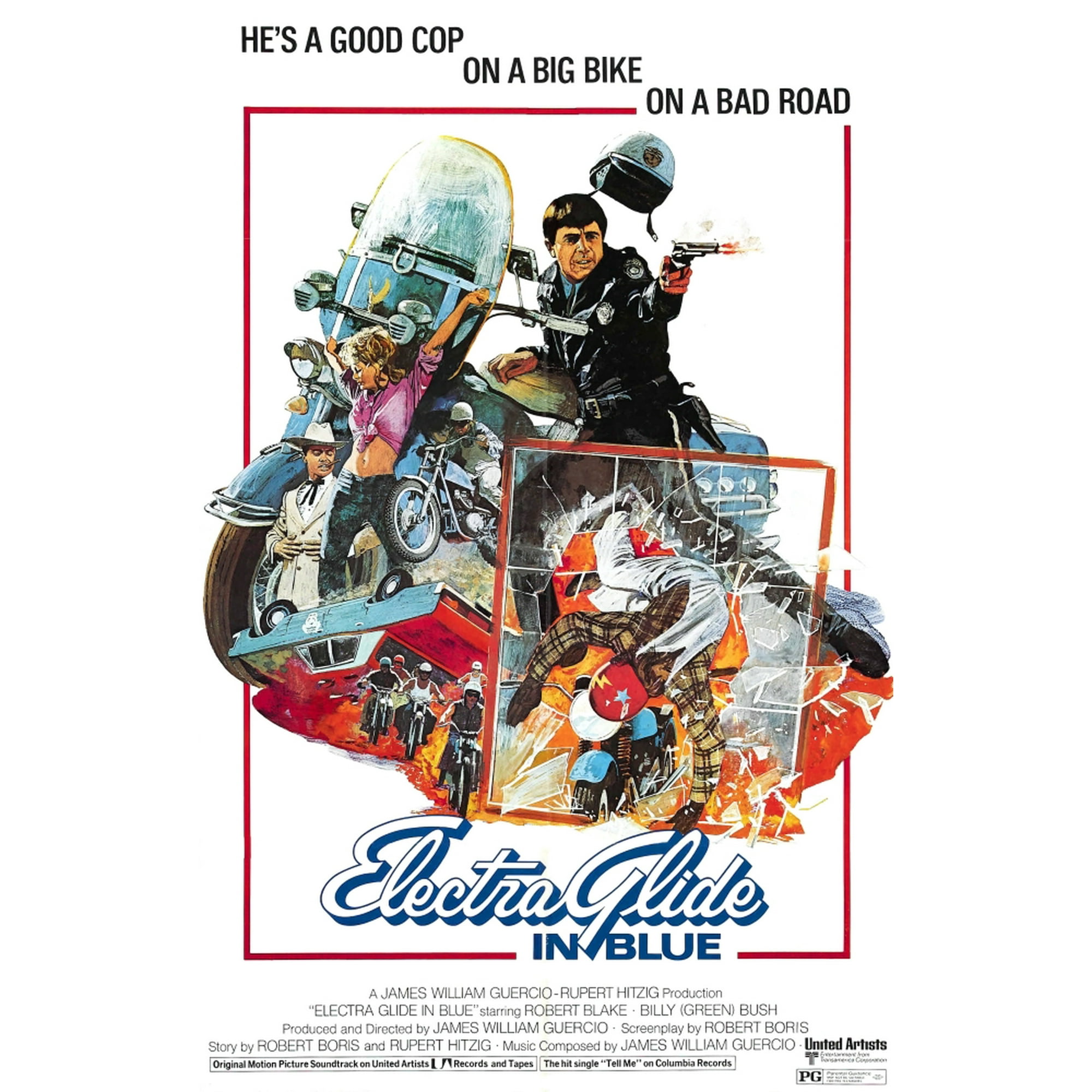 Electra Glide In Blue Robert Blake