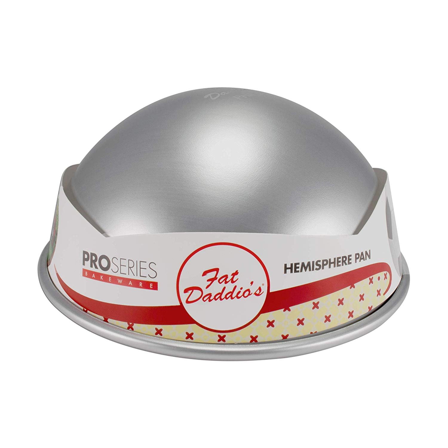 Fat Daddio's PHA-8 Cake Hemisphere Pan, 8 x 4 Inch, Silver - Walmart.com