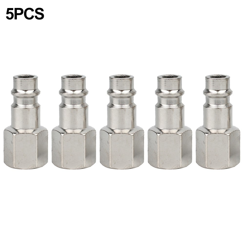 Click here for Btoer Pack Of 5 1/4 Female Npt Air Coupler Industr... prices