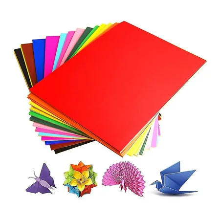 Coloured Card A4 - 100 Sheets Pack, 230gsm, 20 Assorted Colours ...