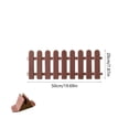 Orangide Spring Summer Decor 2 PCS Yard Fence Small Mini Fence with ...