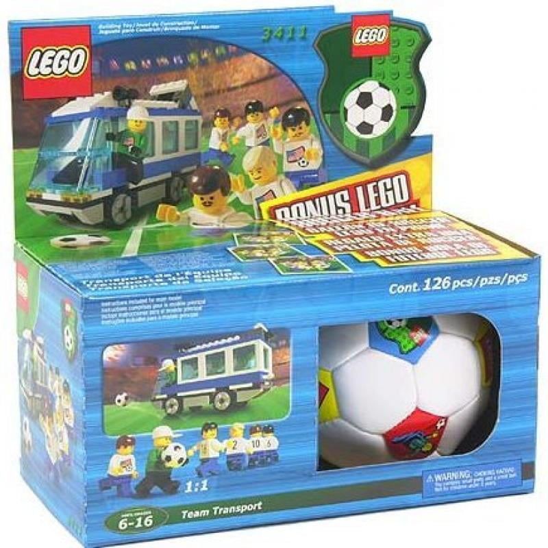LEGO Sports Soccer 3411 Team Transport - Walmart.com