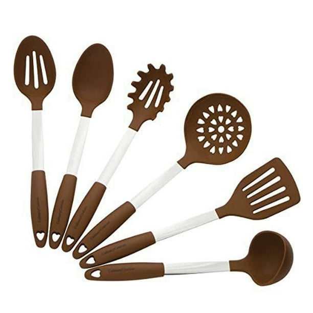 Culinary Couture Kitchen Utensils Set Cooking Essentials Silicone ...