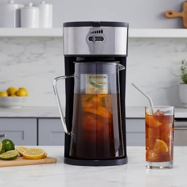 Mr. Coffee Electric Iced Tea & Coffee Maker, Fresh Cold Brew, Automatic ...
