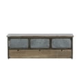 DecMode Indoor Brown Wood Farmhouse Wall Shelf - Walmart.com DecMode Indoor Brown Wood Farmhouse Wall Shelf - Walmart.com