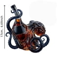 Rum Edition 3D Sculpted Octopus Whiskey Bottle, Deep Sea Nautical Art ...