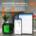 iHealth Track Plus Bluetooth Upper Arm Blood Pressure Monitor with Wide ...