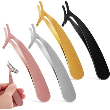 1pc False Eyelash Tweezers Fake Eye Lash Applicator Eyelash Extension ...