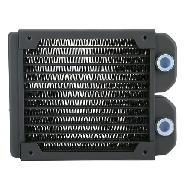 Computer Water Cooling Radiator, Copper Black CPU Cooler, Safe ...
